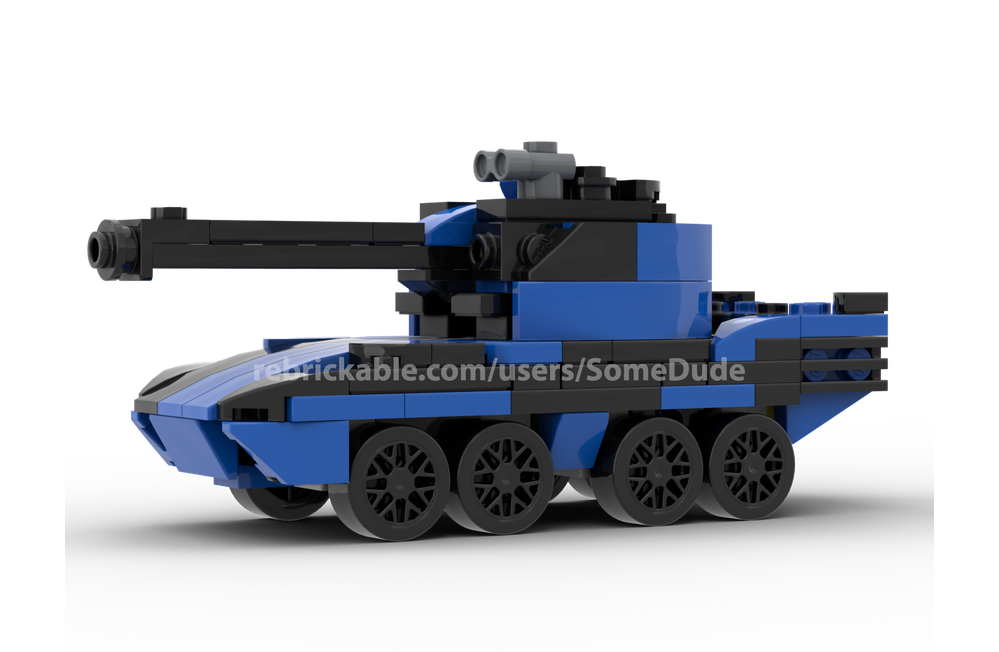 LEGO MOC 8x8 Anti-Tank wheeled armored vehicle (30343 + 30657) by ...