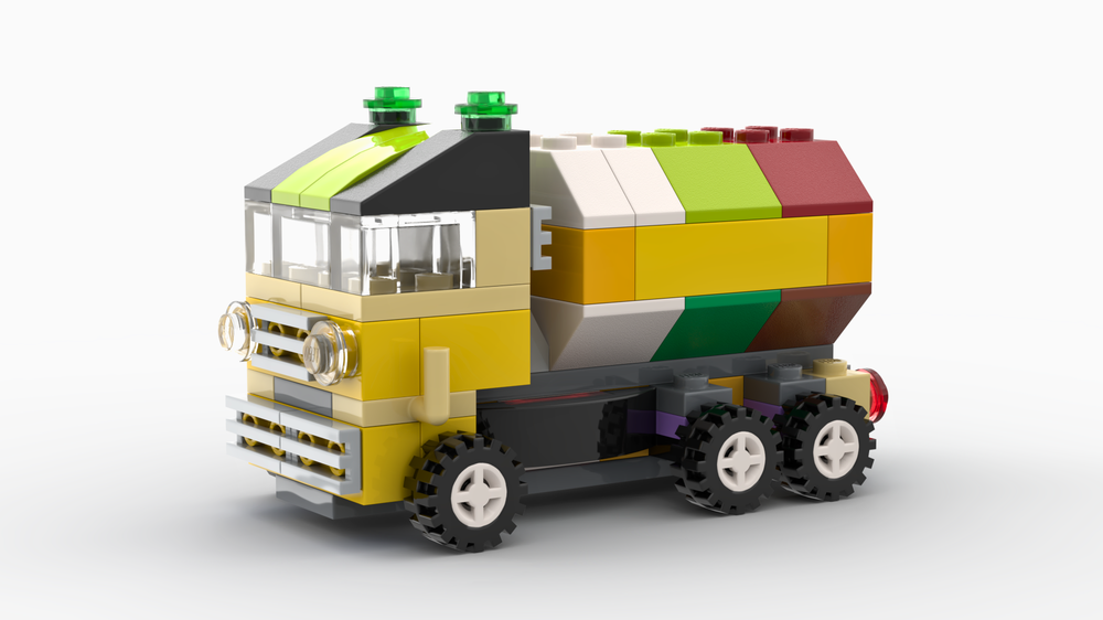 LEGO MOC 10715 Tank truck by Lenarex | Rebrickable - Build with LEGO