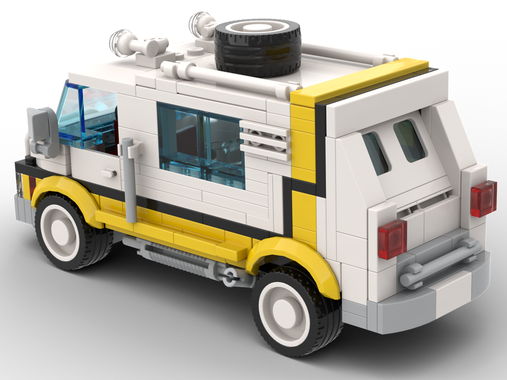 LEGO MOC City Style Rallye Van by Road-Runner1981 | Rebrickable - Build ...