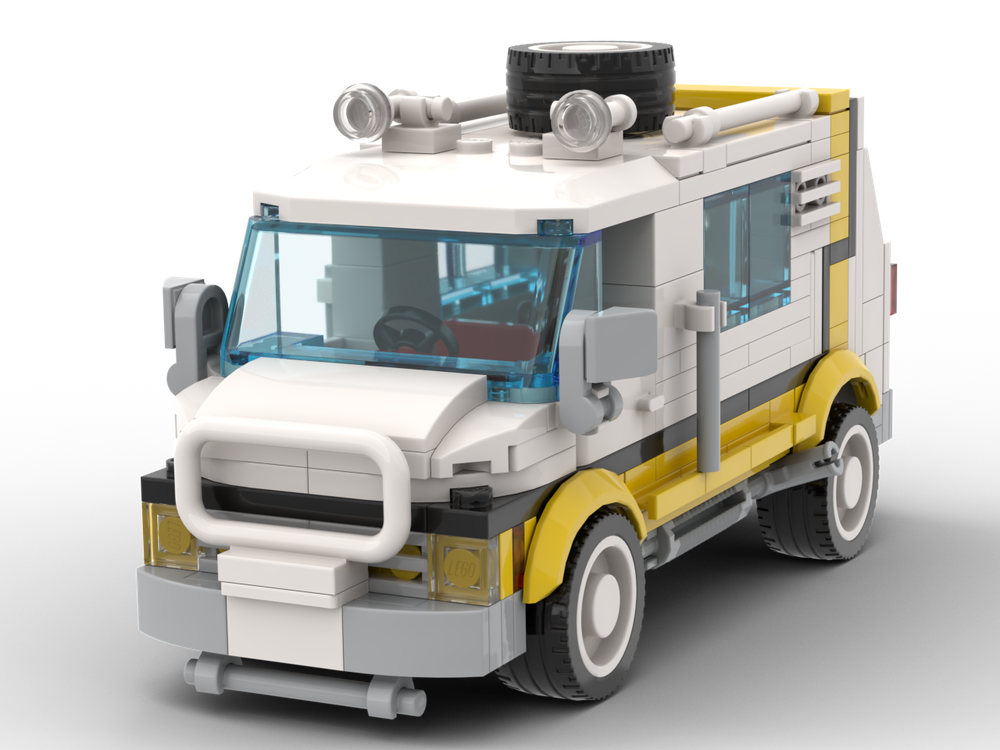 LEGO MOC City Style Rallye Van by Road-Runner1981 | Rebrickable - Build ...