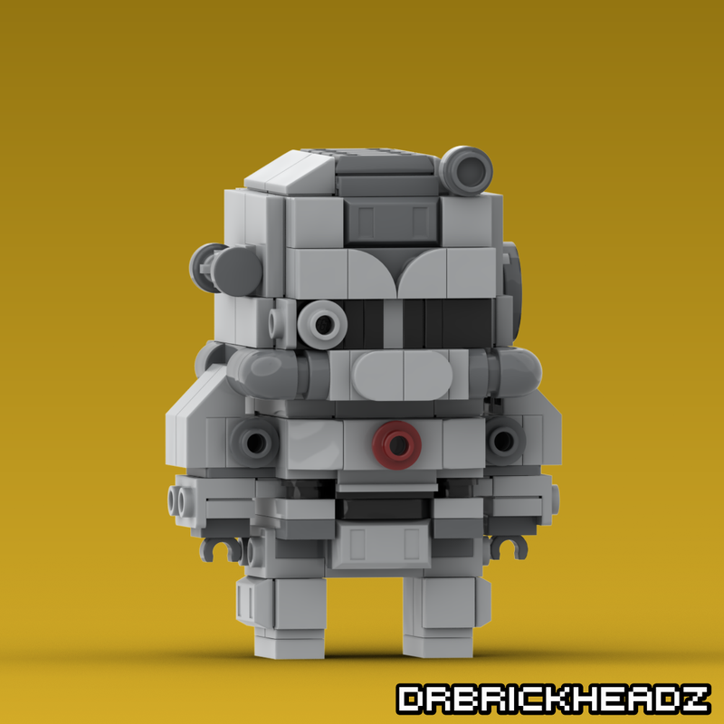 LEGO MOC Power Armor (Fallout) Brickheadz by DrBrickheadz | Rebrickable ...