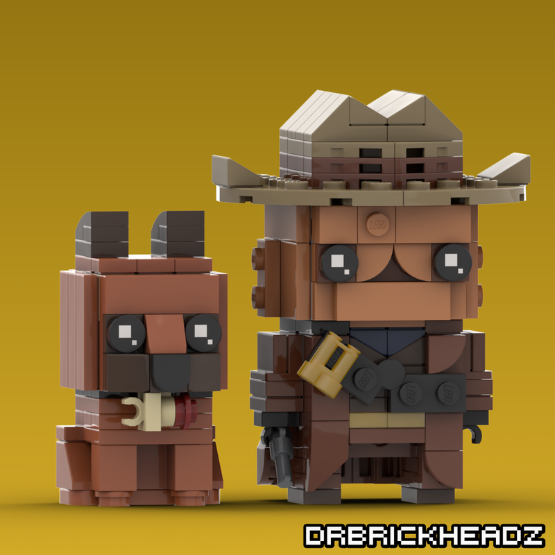 LEGO MOC The Ghoul + CX404 (Fallout) Brickheadz by DrBrickheadz ...