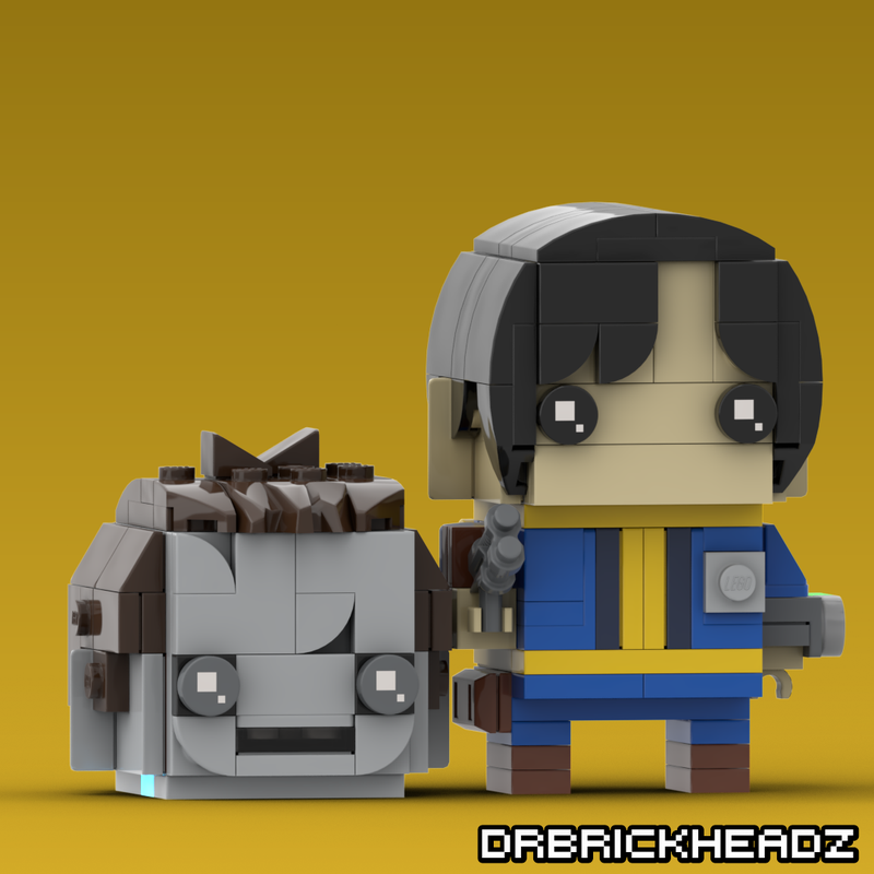 LEGO MOC Lucy McLean + Siggi Wilzig (Fallout) Brickheadz by ...