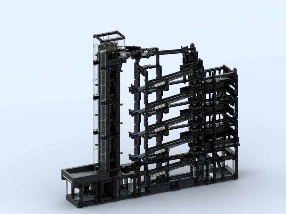 LEGO MOC Sherman Ball Counter Lego GBC Module by jjsherm2 | Rebrickable ...