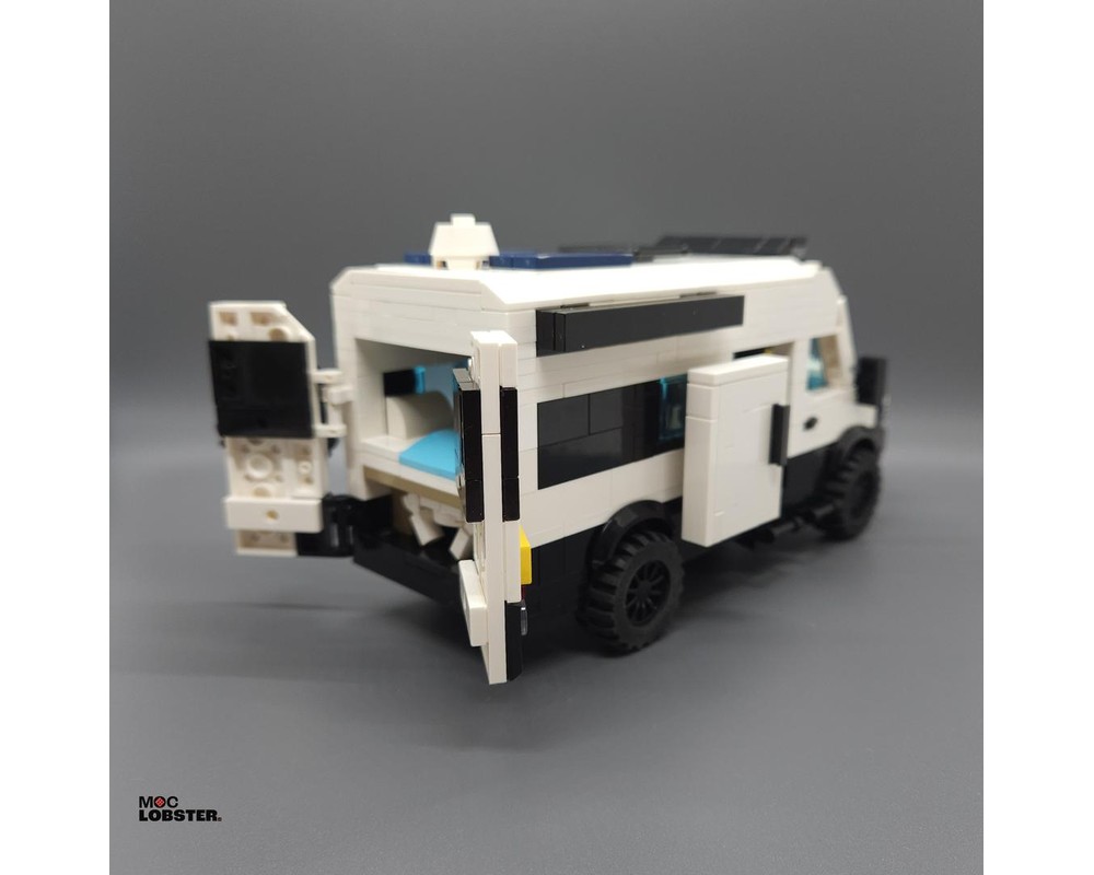 LEGO MOC 4x4 Van Camper by Moc_Lobster | Rebrickable - Build with LEGO