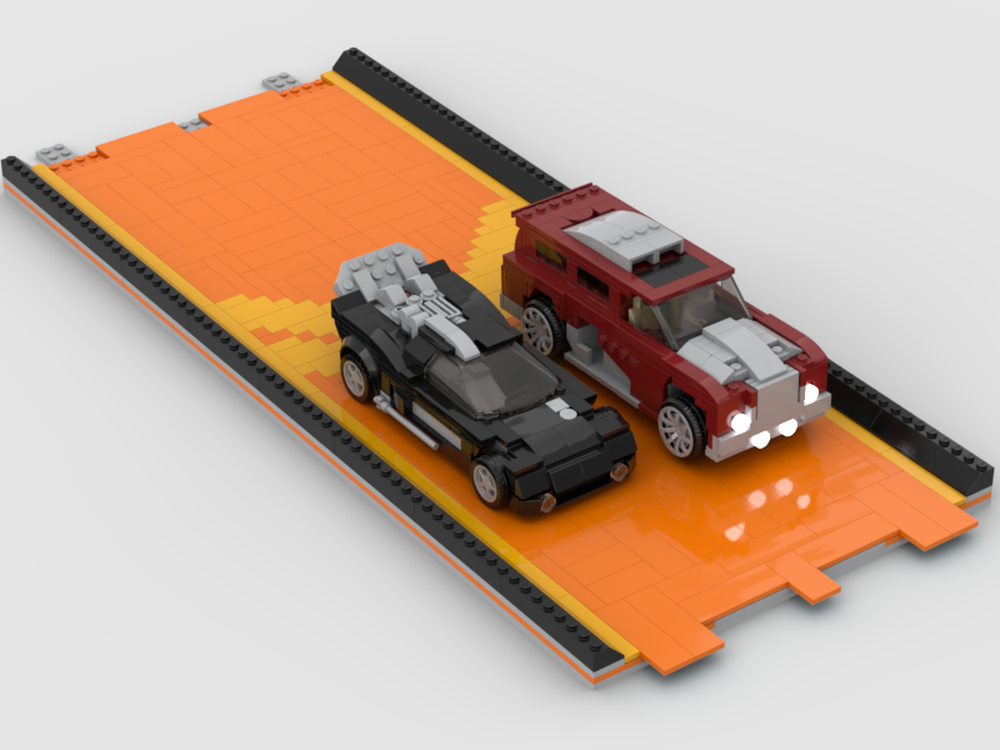 LEGO MOC Hot Wheels Acceleracers Track by SpartacusPrime1 | Rebrickable ...