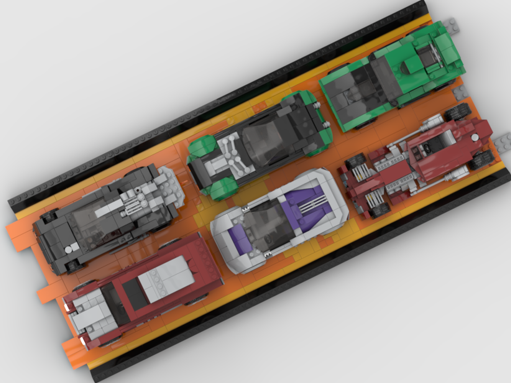 LEGO MOC Hot Wheels Acceleracers Track by SpartacusPrime1 | Rebrickable ...