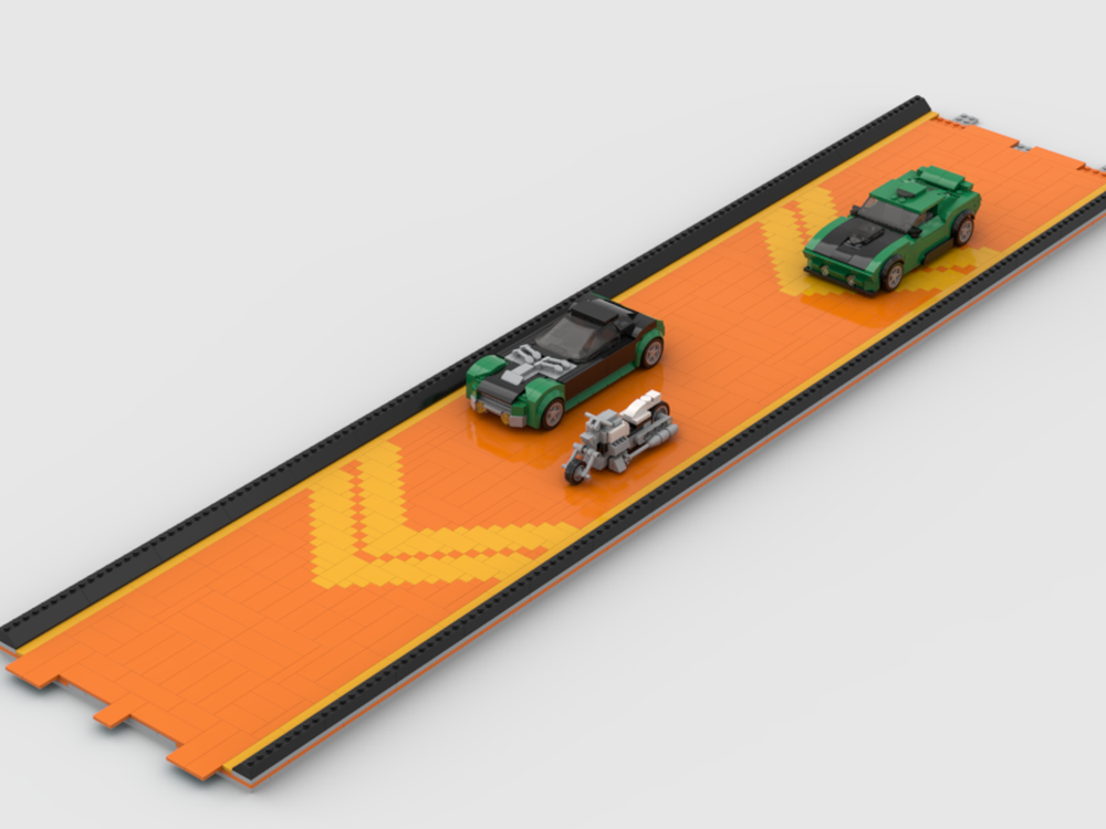 LEGO MOC Hot Wheels Acceleracers Track by SpartacusPrime1 | Rebrickable ...