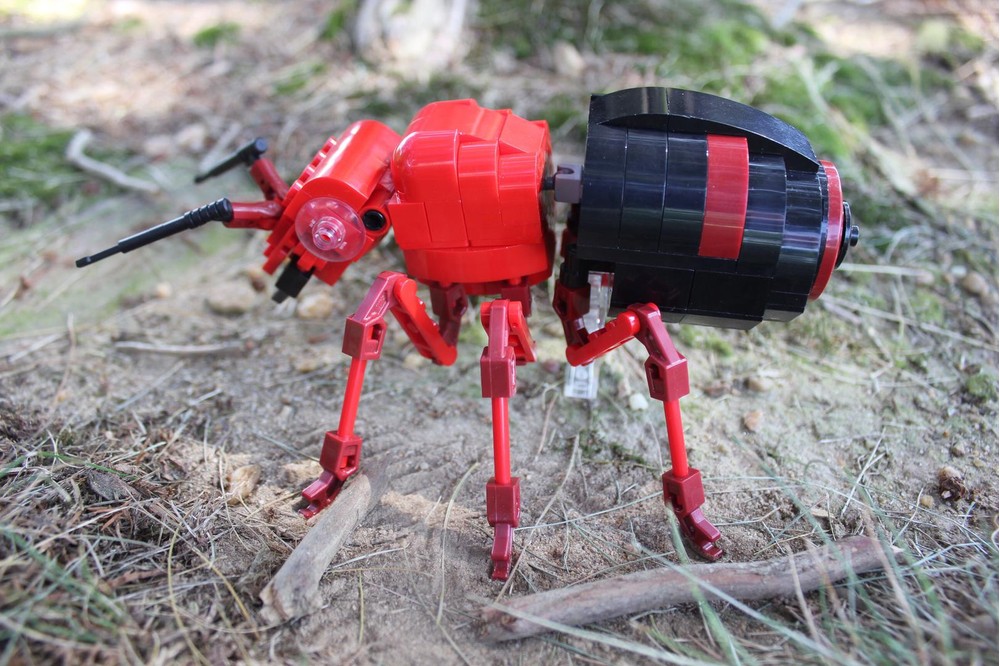 LEGO MOC The Fire Ant Queen (V1) by Groundedbuilder | Rebrickable ...