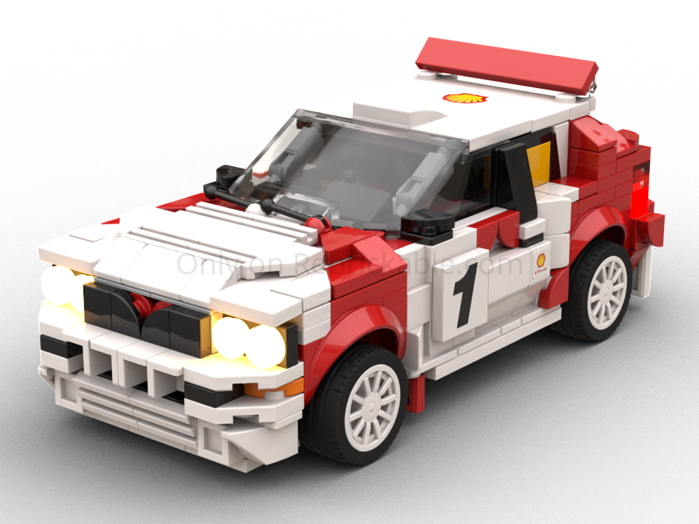 LEGO MOC Lancia Delta'93 / Nocentini's PROTO BAJA (HF INTEGRALE series ...