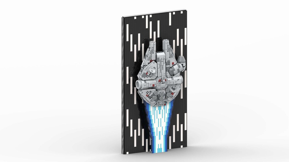 LEGO MOC-182388 75375 Wall Display by Vindic8ed | Rebrickable - Build ...