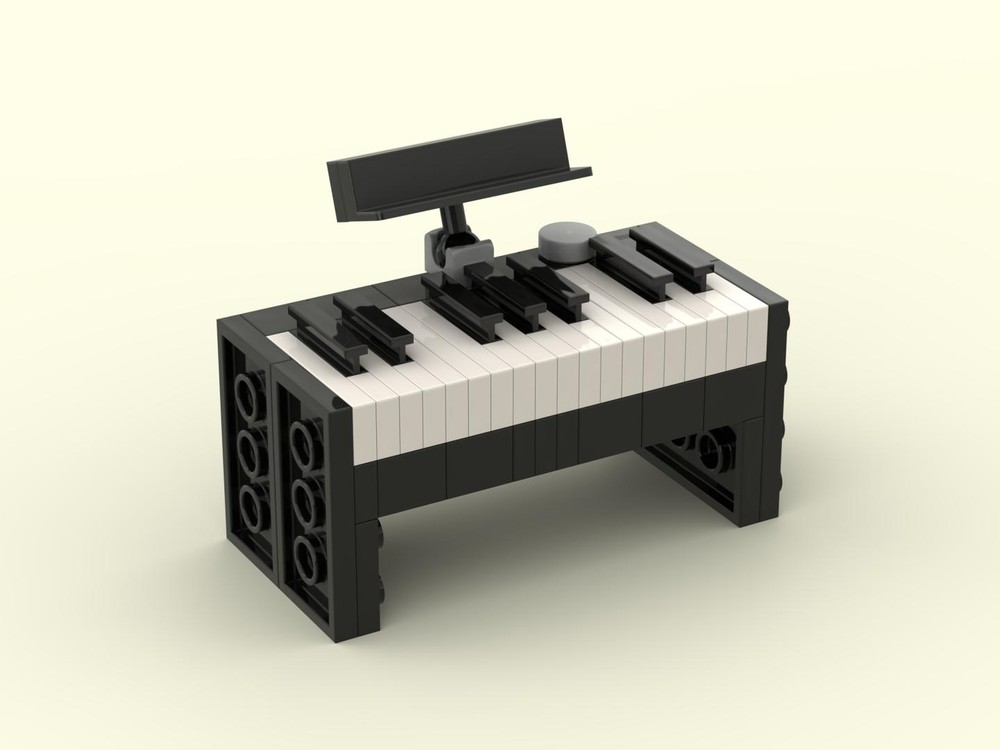 LEGO MOC Simple Mini Piano by Brick.Splosion | Rebrickable - Build with ...