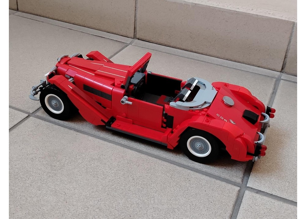 LEGO MOC 10321 DeVille 321 Roadster by Kirvet | Rebrickable - Build ...