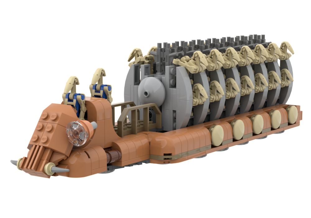 LEGO MOC Trade Federation Troop Carrier (Platoon Attack Craft) by ...