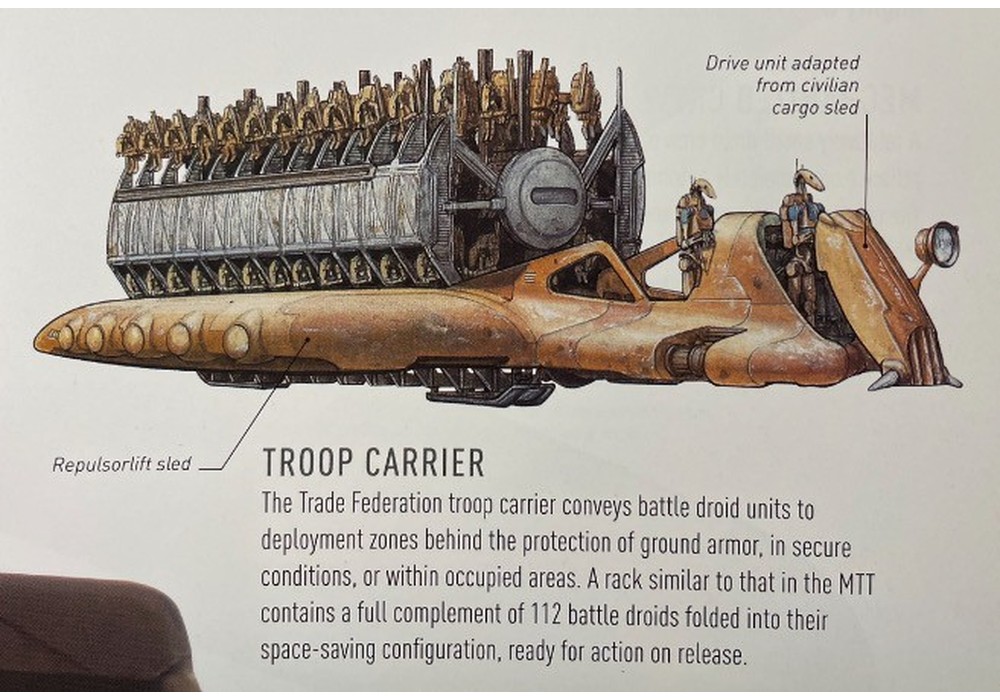 LEGO MOC Trade Federation Troop Carrier (Platoon Attack Craft) by ...