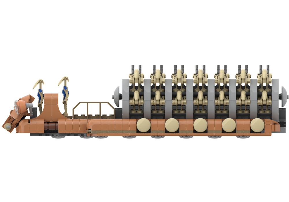 LEGO MOC Trade Federation Troop Carrier (Platoon Attack Craft) by ...