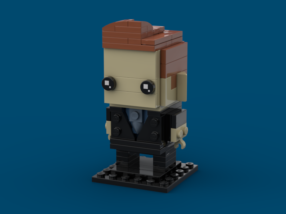 LEGO MOC Conan O'Brien Brickheadz by flavorbricks | Rebrickable - Build ...