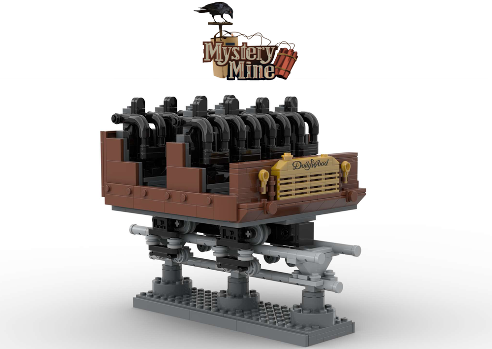 LEGO MOC ROLLERCOASTER - MYSTERY MINE - DOLLYWOOD by Coasters.bricks ...