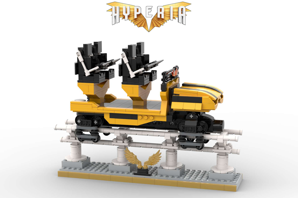 LEGO MOC ROLLERCOASTER - HYPERIA - Thorpe Park by Coasters.bricks ...