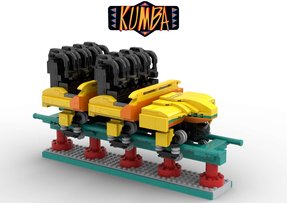 LEGO MOC ROLLERCOASTER - KUMBA - Busch Gardens Tampa Bay by Coasters ...