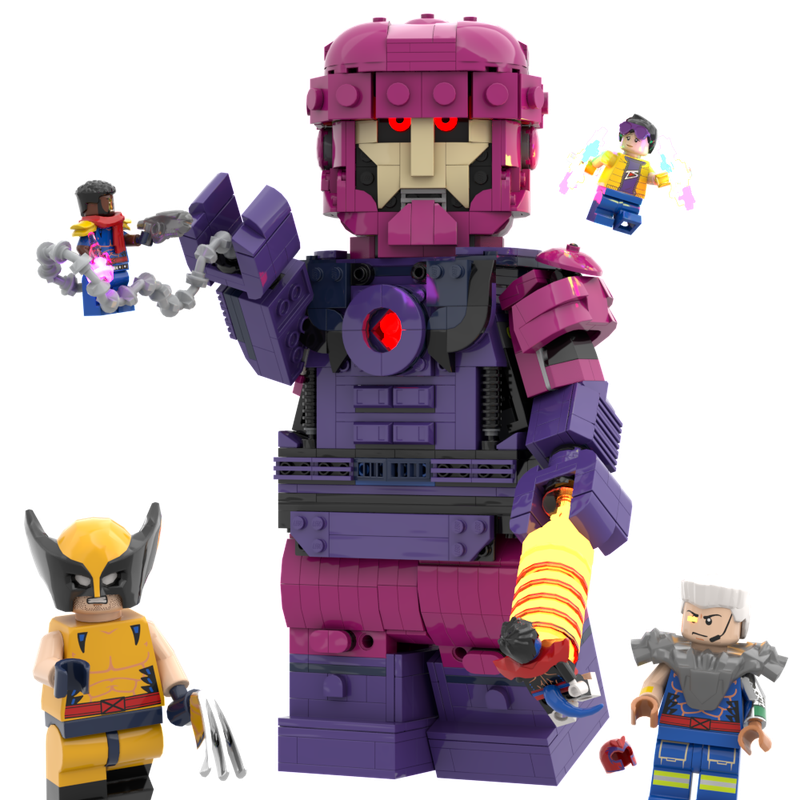 LEGO MOC Sentinel from X-Men - Up-Scaled Minifigure Modification by ...