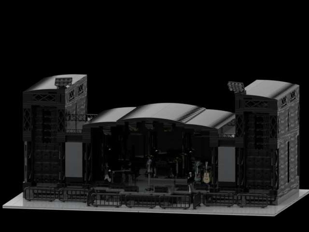 LEGO MOC Stage by ModulAREbricks | Rebrickable - Build with LEGO