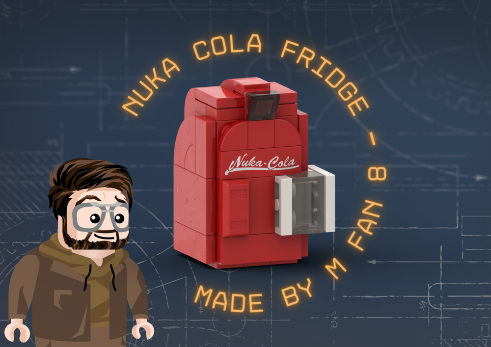LEGO MOC Nuka Cola fridge - Fallout game by m_fan_8 | Rebrickable ...