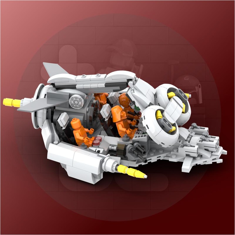 LEGO MOC 75346 - 75347 ISP37 - Vaders Lava Speeder by the_bricked_cave ...