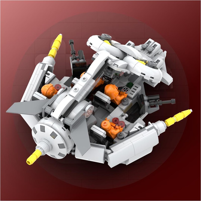 LEGO MOC 75346 - 75347 ISP37 - Vaders Lava Speeder by the_bricked_cave ...