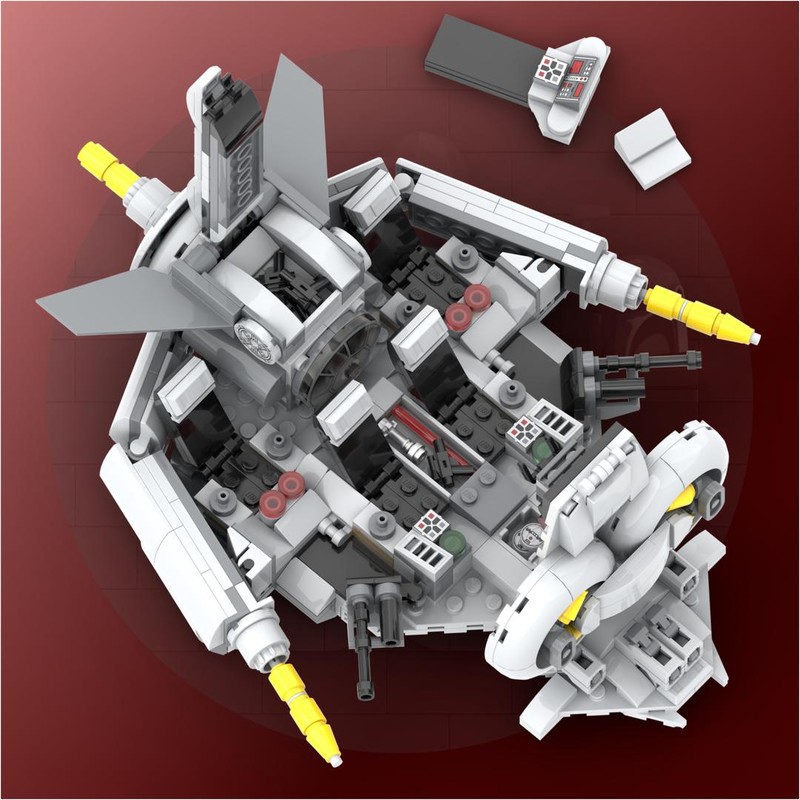 LEGO MOC 75346 - 75347 ISP37 - Vaders Lava Speeder by the_bricked_cave ...