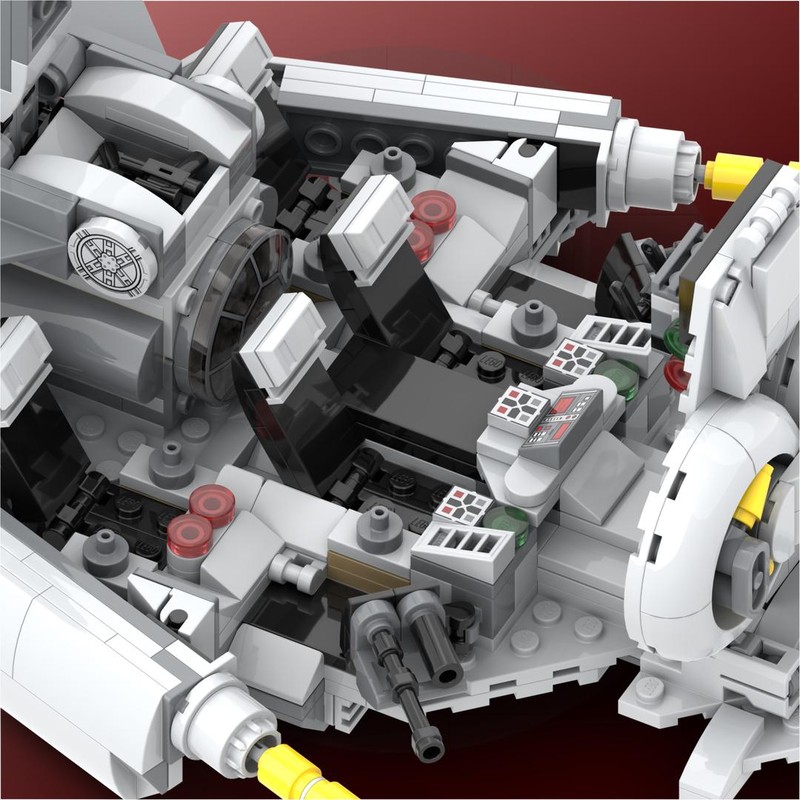 LEGO MOC 75346 - 75347 ISP37 - Vaders Lava Speeder by the_bricked_cave ...