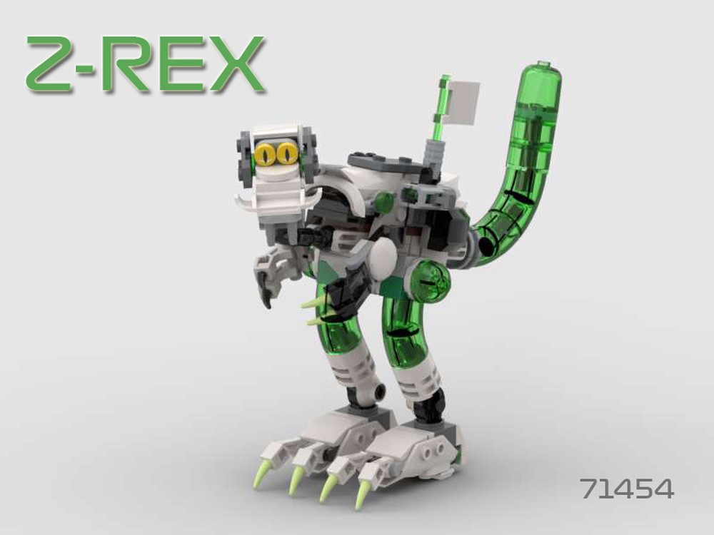 LEGO MOC 71454 Z-Rex by dLegooo | Rebrickable - Build with LEGO