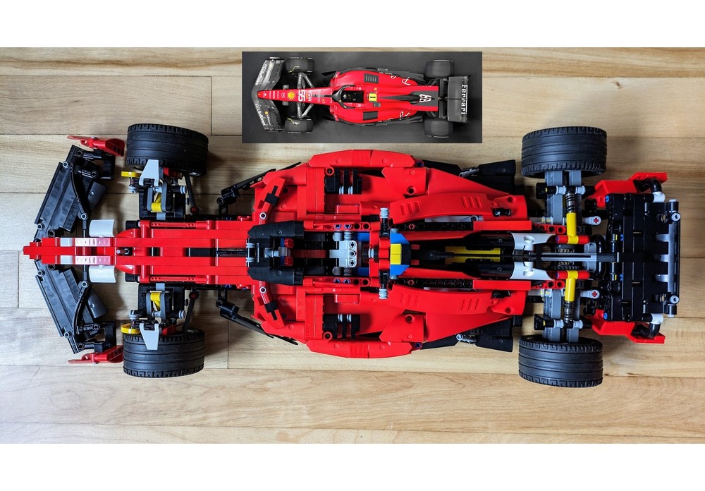 LEGO MOC SF-23 Ferrari F1 Alternate for LEGO 42125 by moizzz69 ...