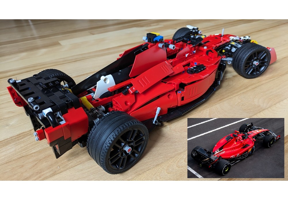 LEGO MOC SF-23 Ferrari F1 Alternate for LEGO 42125 by moizzz69 ...