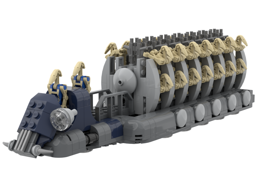 LEGO MOC CIS Troop Carrier (Platoon Attack Craft) by OrchardBuilds ...