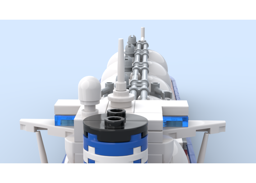 LEGO MOC LNG Carrier - CSM002 by Captain.Studless | Rebrickable - Build ...