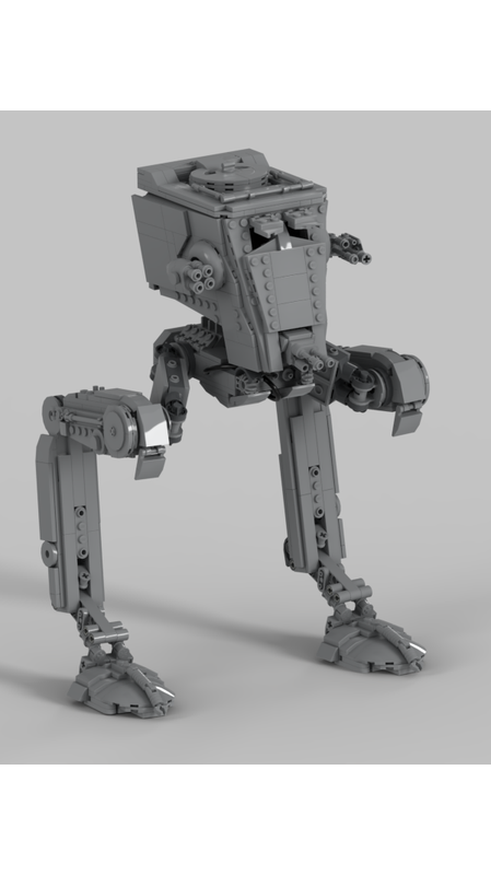 LEGO MOC AT-ST - UCS - large by RenjiFranz | Rebrickable - Build with LEGO