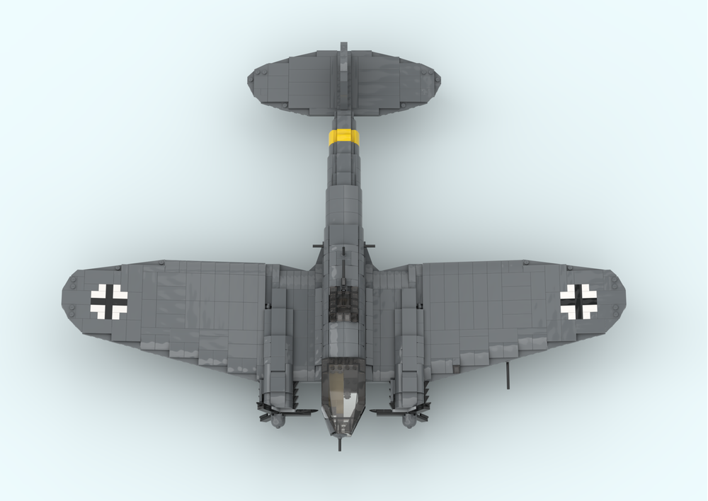 LEGO MOC-182474 Heinkel He-111 H-16 (1942) - twin engine bomber 1:35 by ...