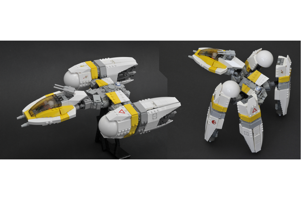 LEGO MOC Y-Wing Evo by space_e | Rebrickable - Build with LEGO