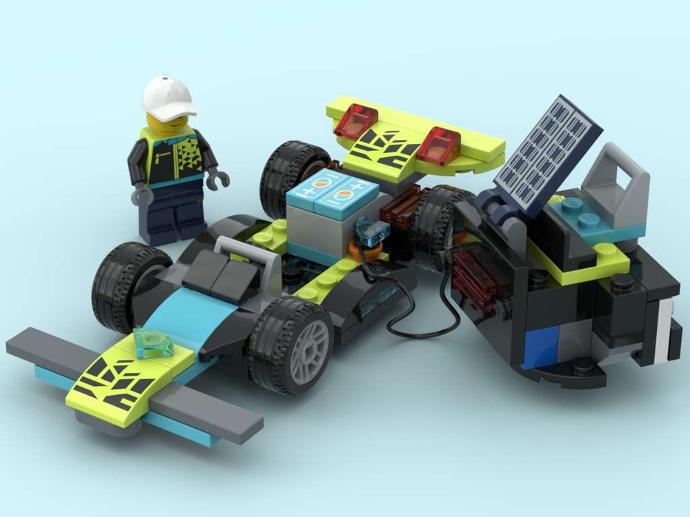 LEGO MOC 60383 Electric Formula by NapoMaster | Rebrickable - Build ...