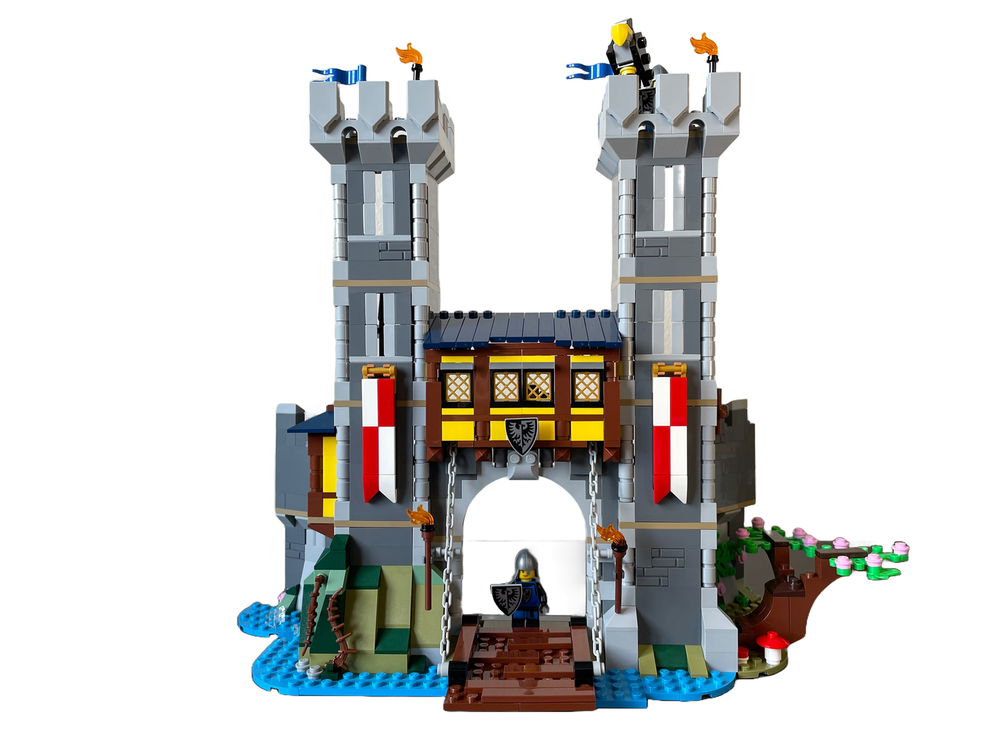 LEGO MOC Double Medieval Castle Alternate build of 2x31120 by re ...