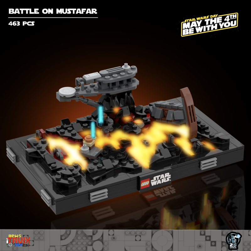 LEGO MOC Battle on Mustafar by iTavix | Rebrickable - Build with LEGO