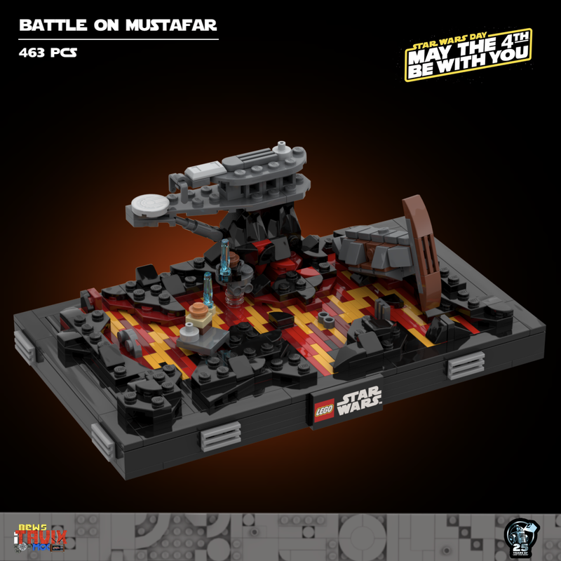 LEGO MOC Battle on Mustafar by iTavix | Rebrickable - Build with LEGO