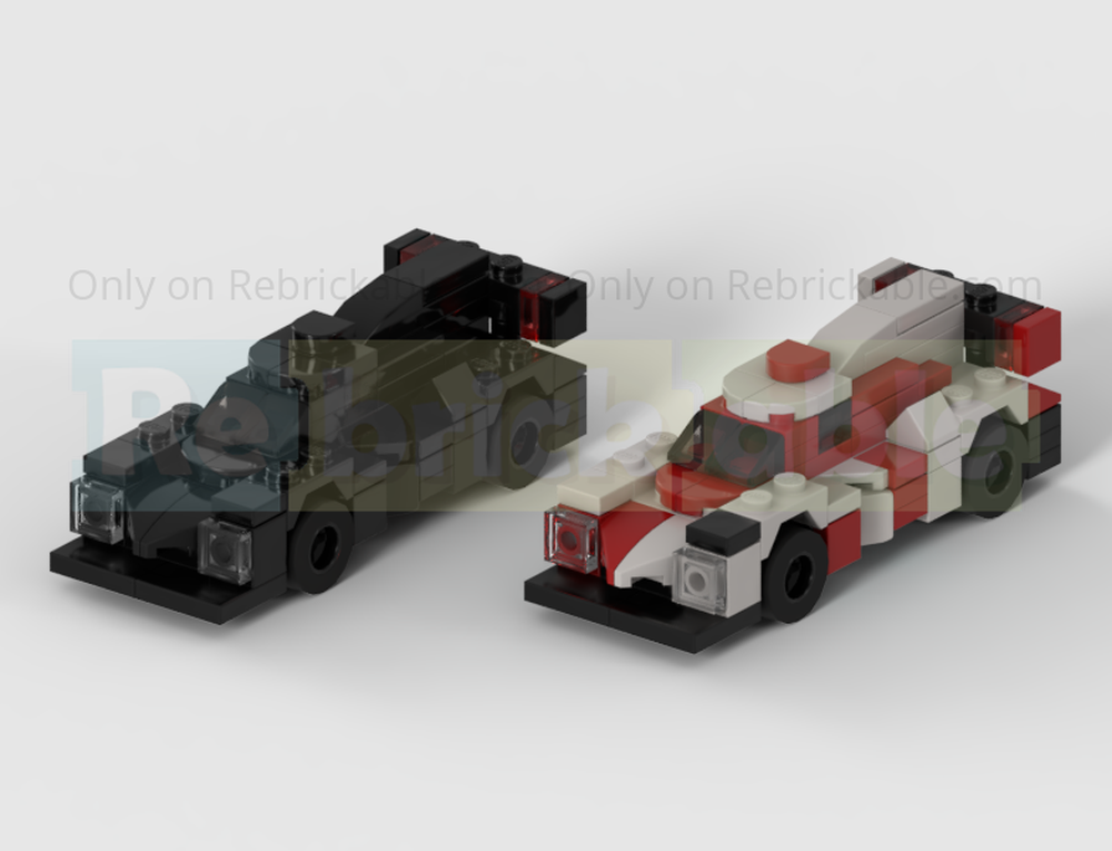 LEGO MOC Pair Of Toyota GR010 Hypercar Racing Cars - Half Speed ...