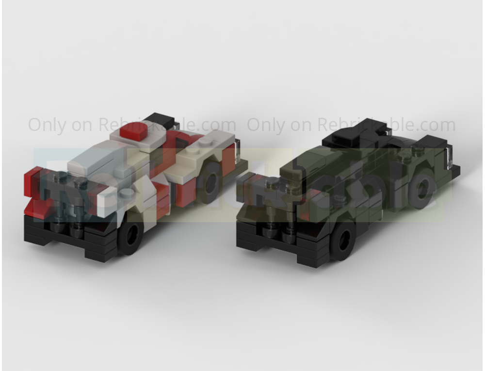 LEGO MOC Pair Of Toyota GR010 Hypercar Racing Cars - Half Speed ...