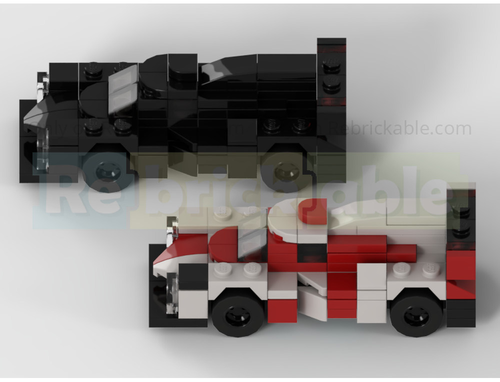LEGO MOC Pair Of Toyota GR010 Hypercar Racing Cars - Half Speed ...