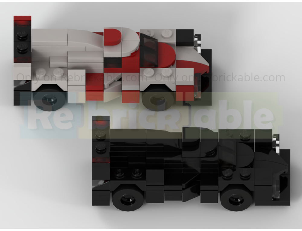 LEGO MOC Pair Of Toyota GR010 Hypercar Racing Cars - Half Speed ...