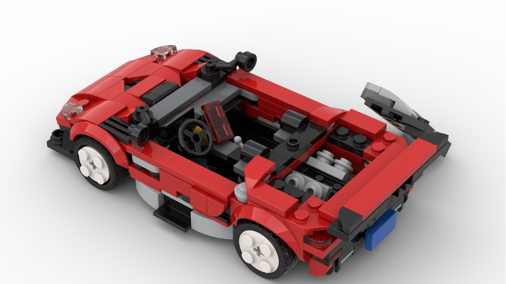 LEGO MOC Yiche Speedster by ZagoPyramid | Rebrickable - Build with LEGO