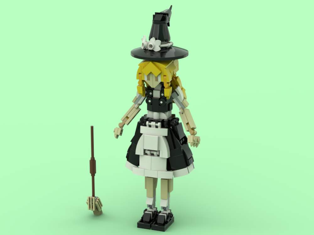 LEGO MOC Marisa Kirisame from Touhou by Vahmi | Rebrickable - Build ...