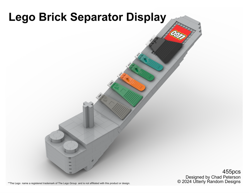 LEGO MOC Giant Brick Separator Display by PcFixItMan | Rebrickable ...